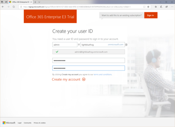 Create a new Office 365 Tenant – Part 1 - The Cloud Geezer
