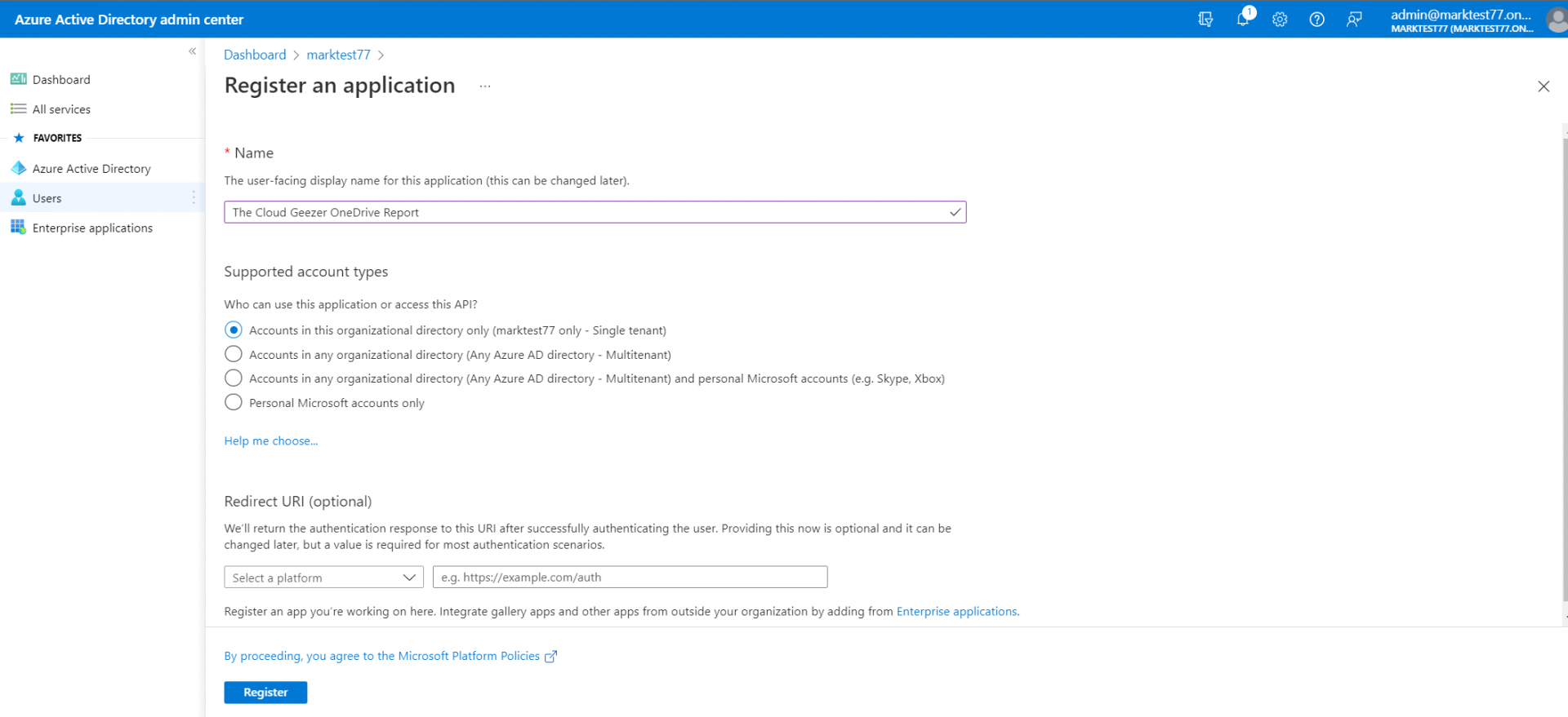 OneDrive Sharing Report - The Cloud Geezer
