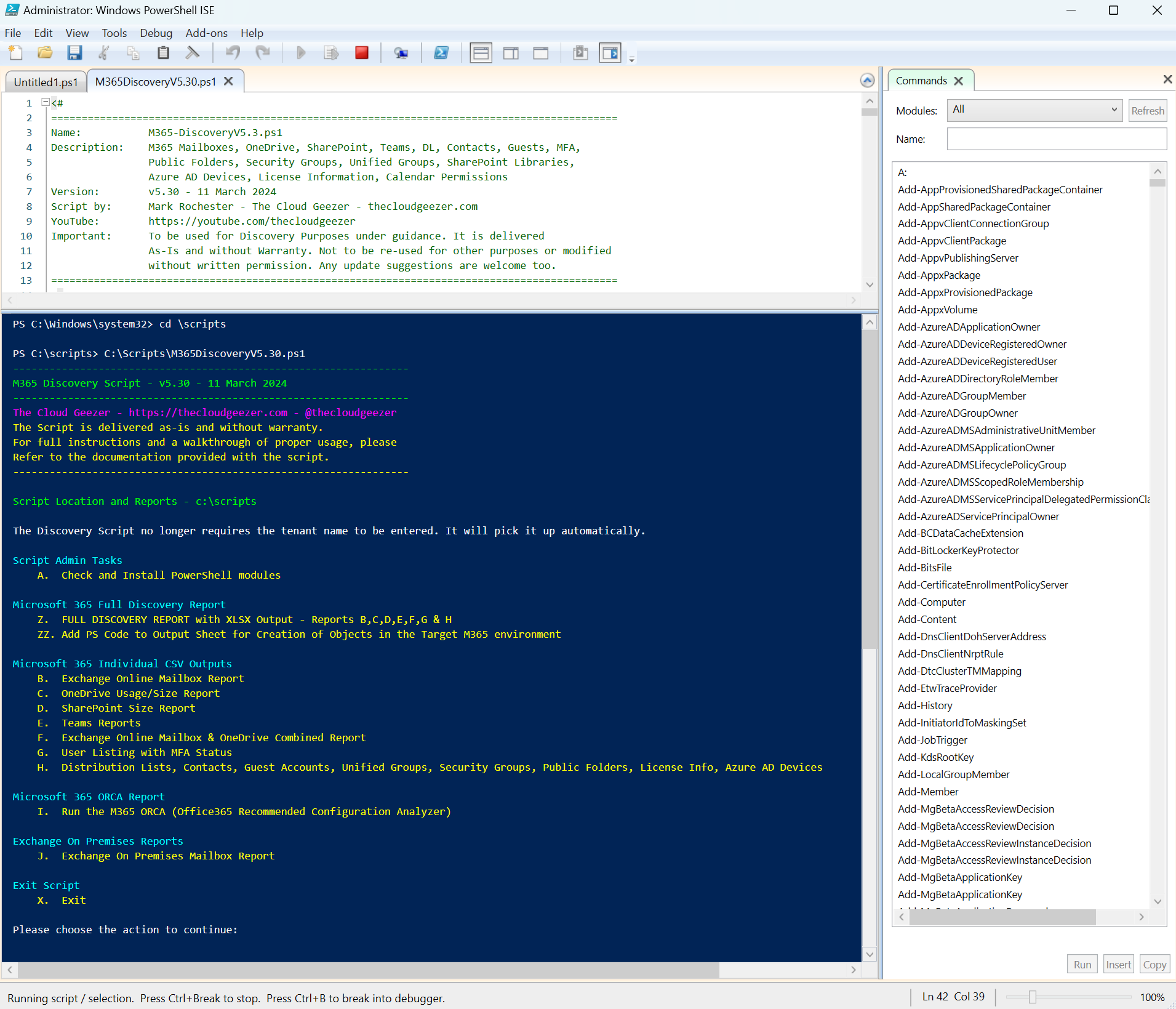 Microsoft 365 Discovery Report - The Cloud Geezer