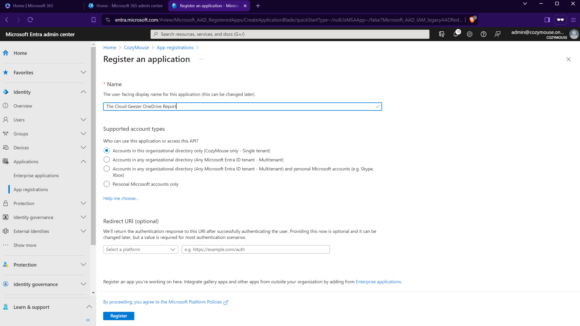 OneDrive Sharing Report - The Cloud Geezer